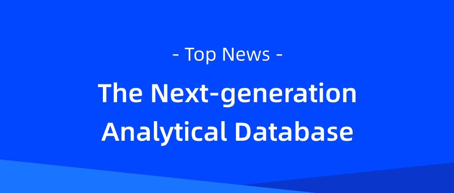 A glimpse of the next-generation analytical database - Apache Doris